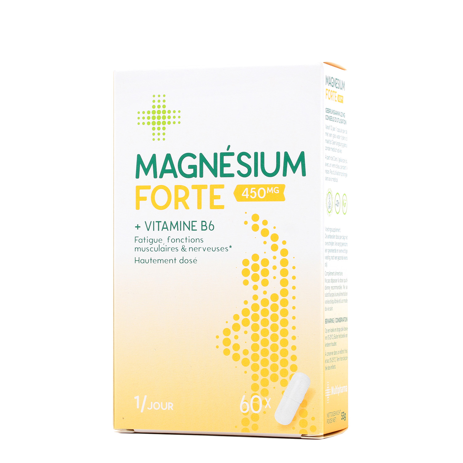 Multipharma magnesium 450mg + Vit B6 6mg 60st kopen? | Multipharma.be