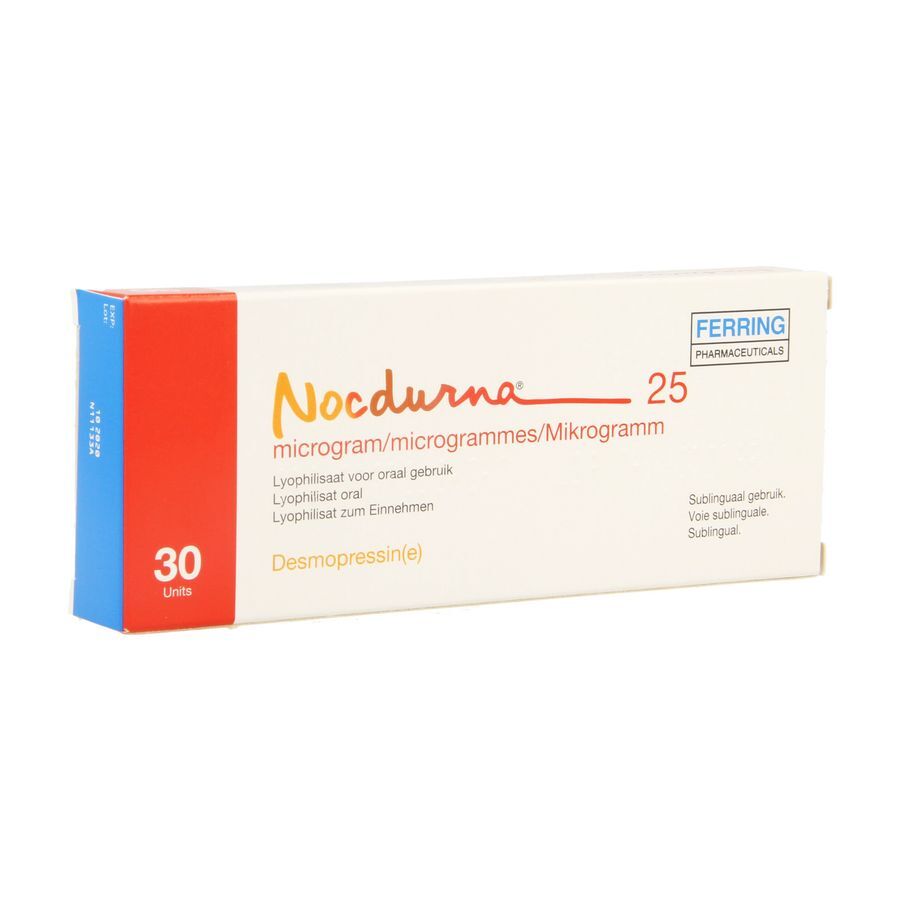 Nocdurna 25mcg lyophilisaat oraal gebruik 30 x 1 kopen? | Multipharma.be