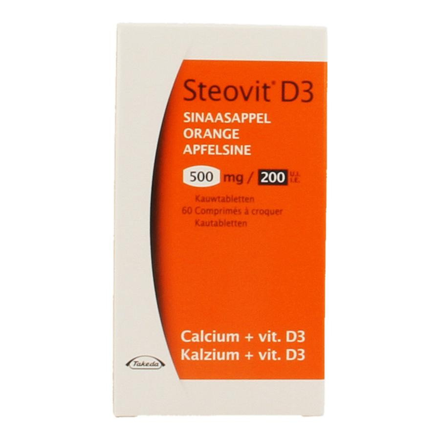 Steovit d3 500mg/200ie comp 60 kopen? | Multipharma.be