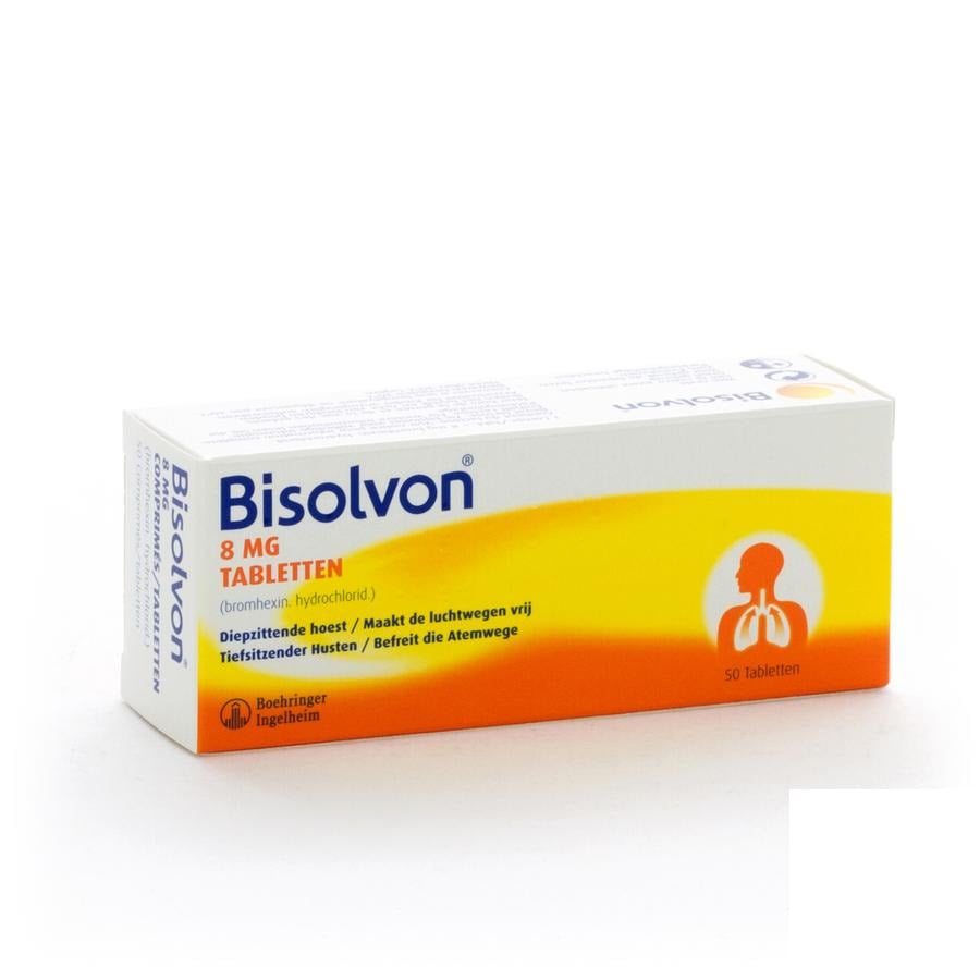 Achetez Bisolvon comp 50x8mg en ligne ? | Multipharma.be