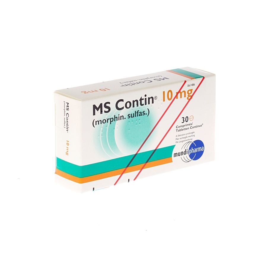 Ms contin comp 30x 10mg kopen? | Multipharma.be