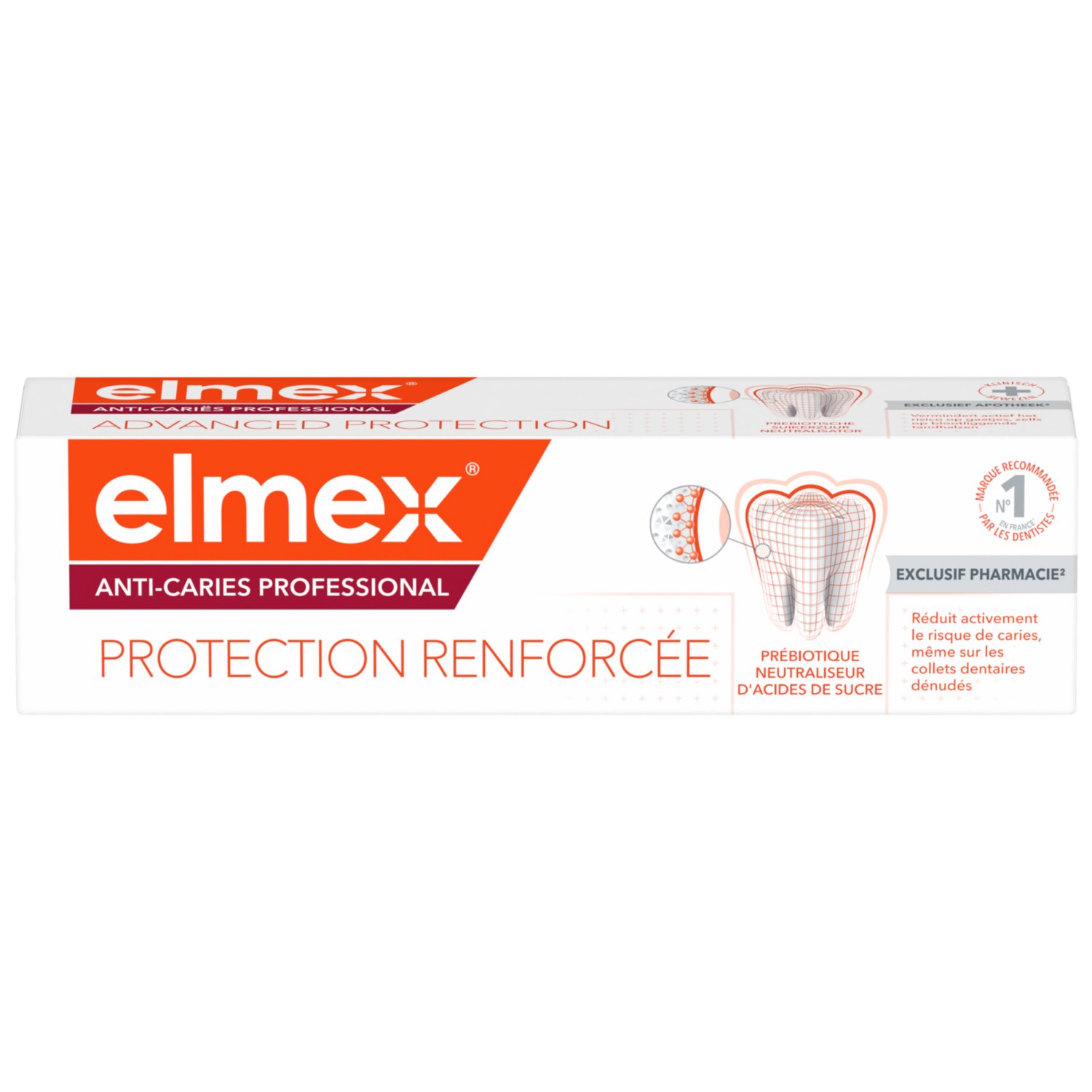 Elmex Dentifrice anti-caries professional 75ml kopen? | Multipharma.be