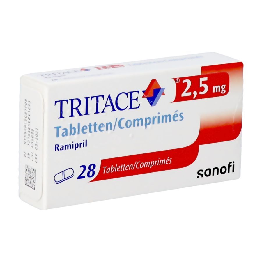 Tritace comp 28 x 2,50mg kopen? | Multipharma.be