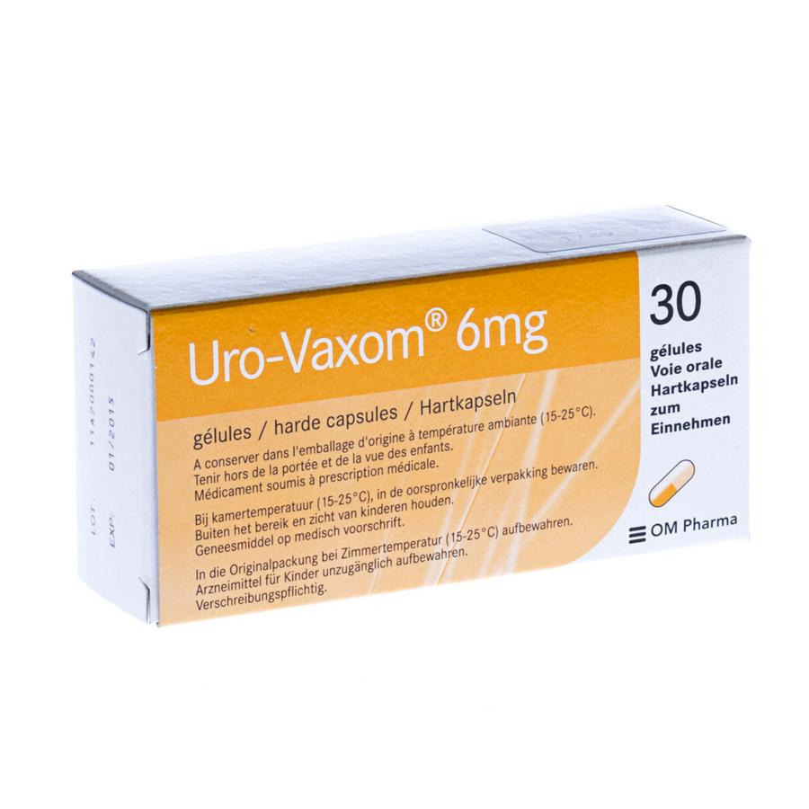 Achetez Uro-vaxom caps. 30 en ligne ? | Multipharma.be