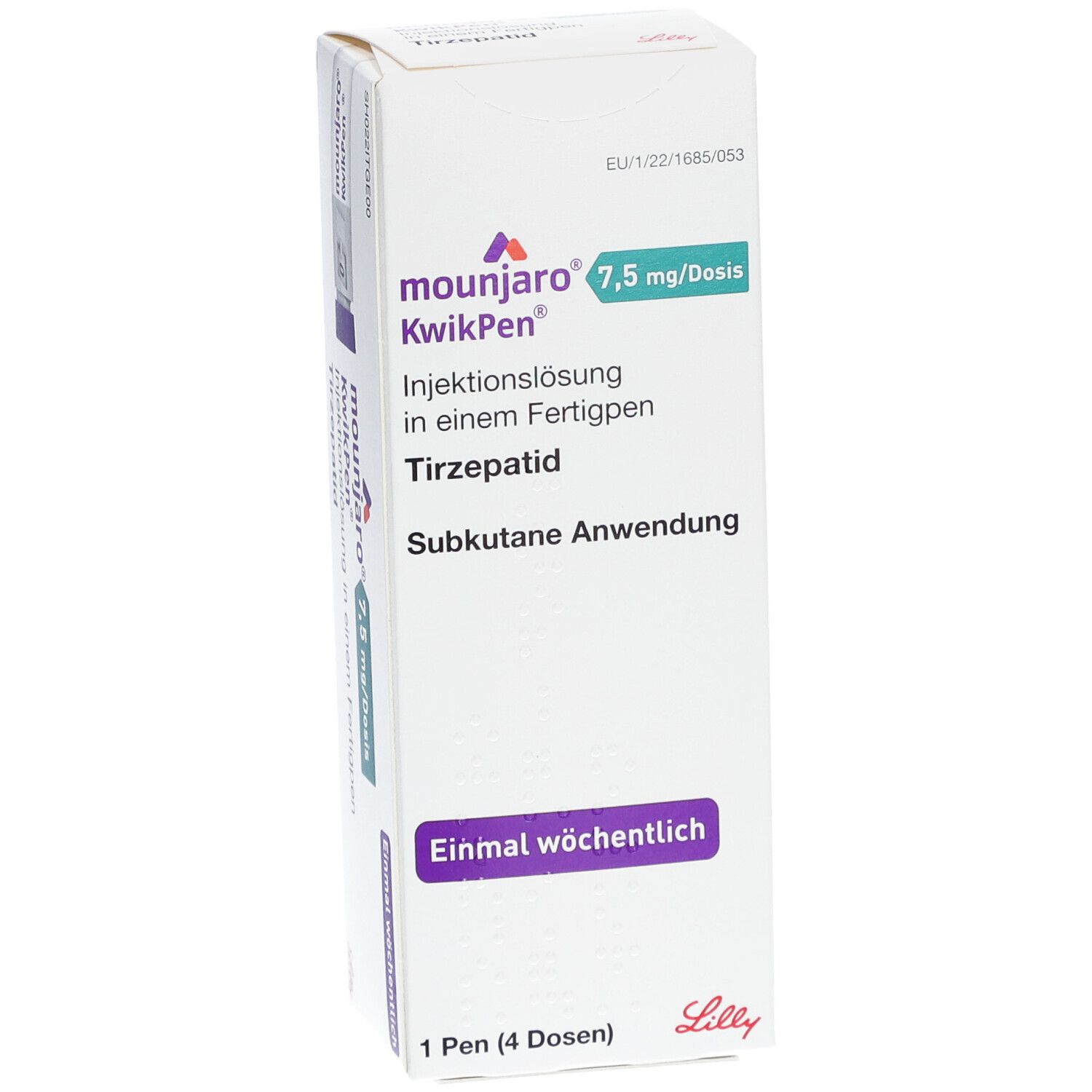 Achetez Mounjaro 7,5mg kwikpen sol inj stylo prer. 0,6ml en ligne ...