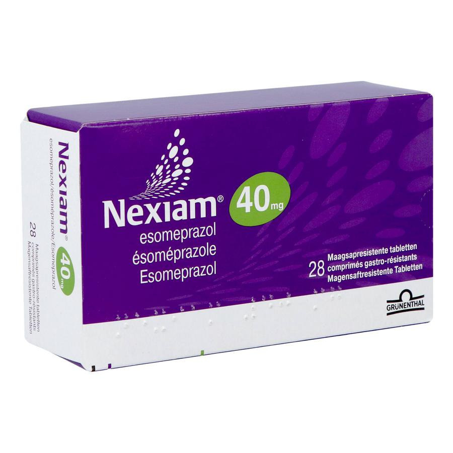 Achetez Nexiam 40mg comp 28 x 40mg en ligne ? | Multipharma.be