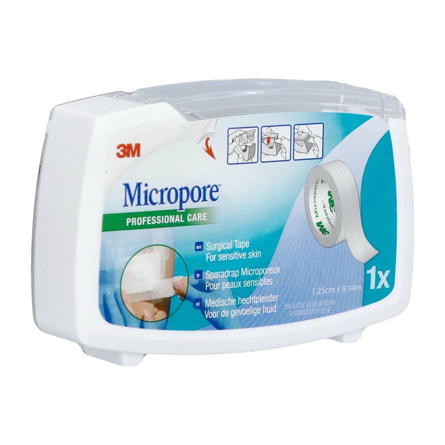 Achetez Micropore 3m 12,5mmx9,1m nouv.derouleur 1530p-0d en ligne ...