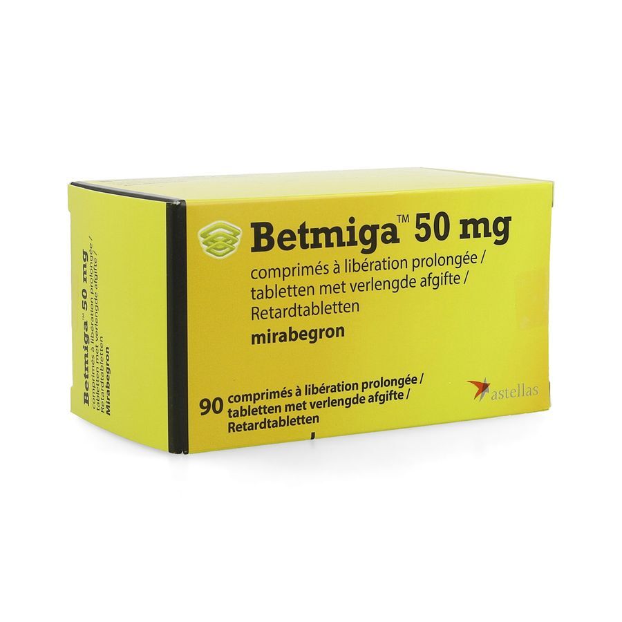Achetez Betmiga pi pharma 50mg liberat.prol. comp 90 pip en ligne ...