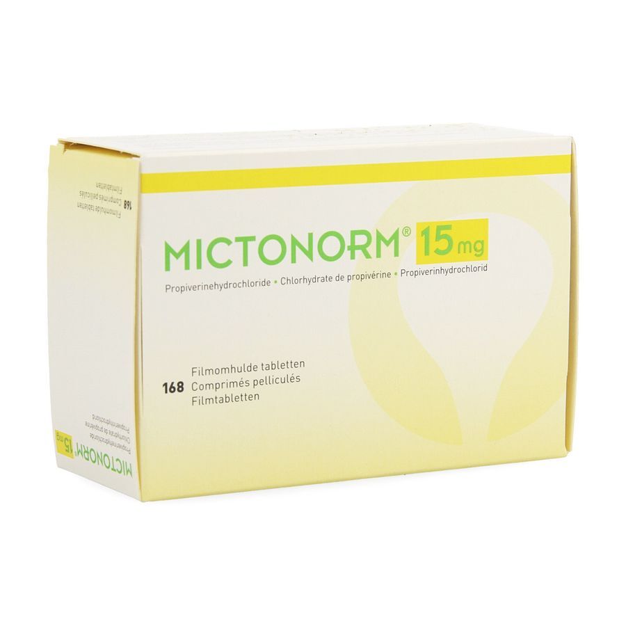 Achetez Mictonorm 15mg comp enrobe 168 en ligne ? | Multipharma.be