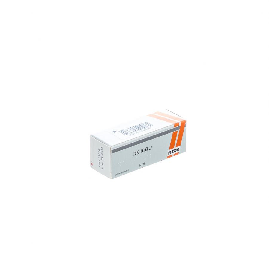 Achetez Meda pharma de icol gutt opht 5ml en ligne ? | Multipharma.be