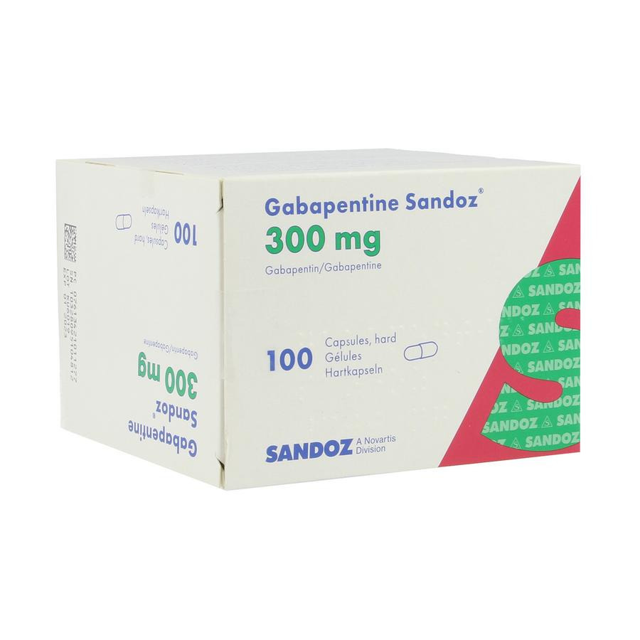 Gabapentine 300mg sandoz caps 100 x 300mg kopen? | Multipharma.be