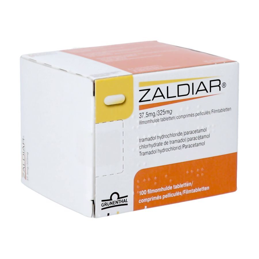 Zaldiar 37,5mg/325mg filmomh tabl 100 blister kopen? | Multipharma.be