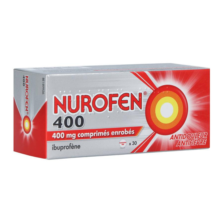Nurofen omhulde tabl 30x400mg kopen? | Multipharma.be