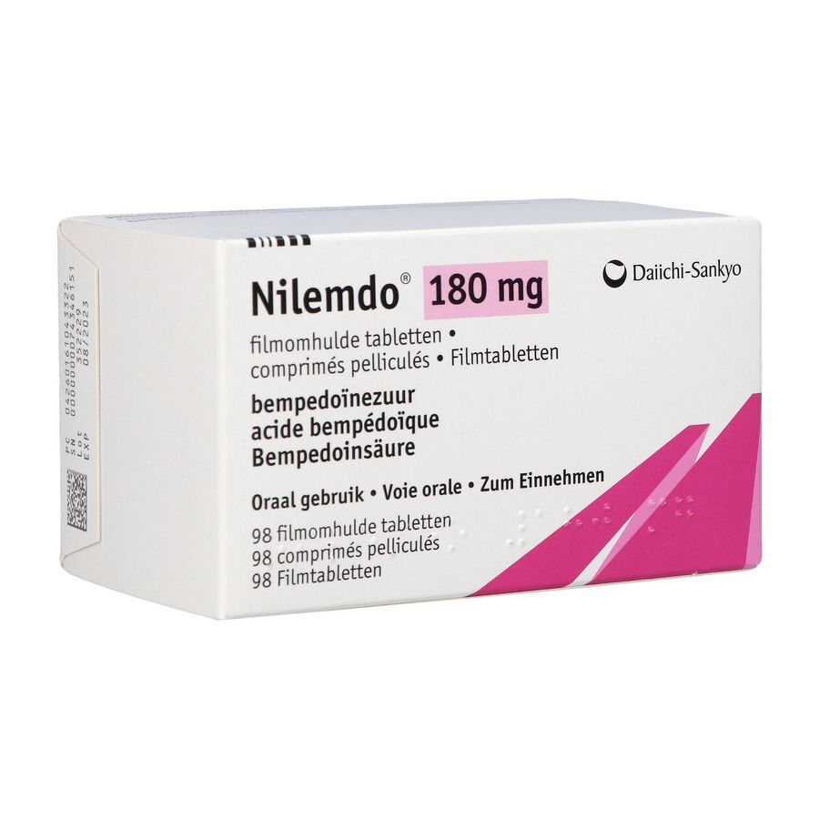 Achetez Nilemdo 180mg comp pell 98 en ligne ? | Multipharma.be