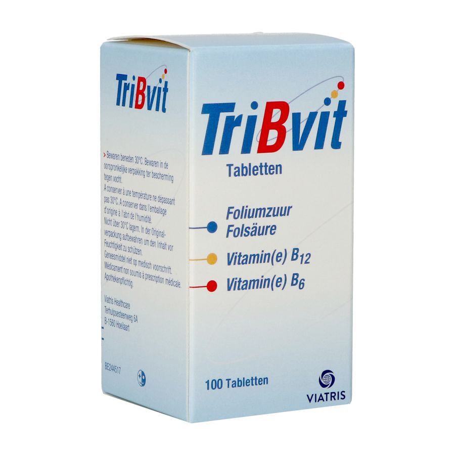 Achetez Tribvit comp 100 en ligne ? | Multipharma.be