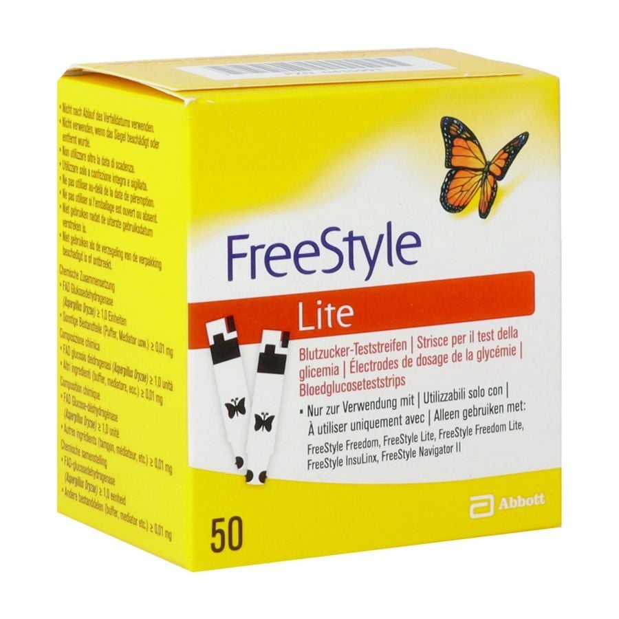 Achetez Freestyle lite tigettes 50pc en ligne ? | Multipharma.be