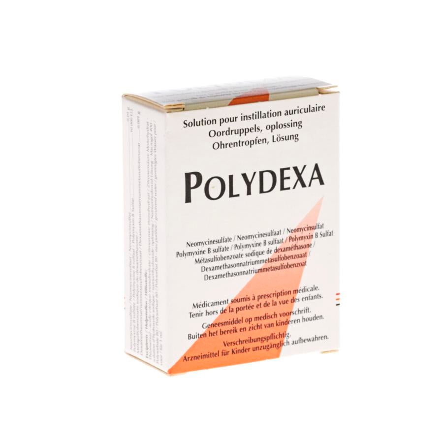 Achetez Polydexa gutt auricul 1 x 10ml en ligne ? | Multipharma.be