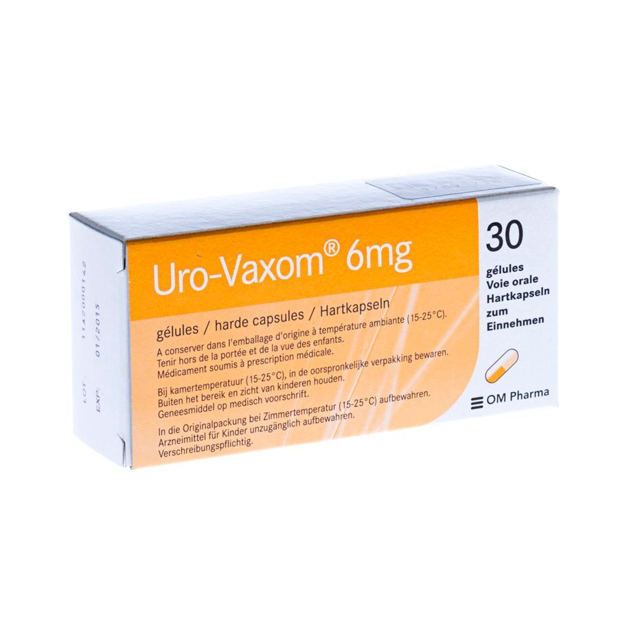 Achetez Uro-vaxom caps. 30 en ligne ? | Multipharma.be