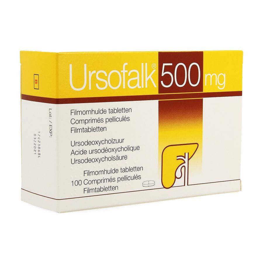 Achetez Ursofalk 500mg comp pell 100 x 500mg en ligne ? | Multipharma.be