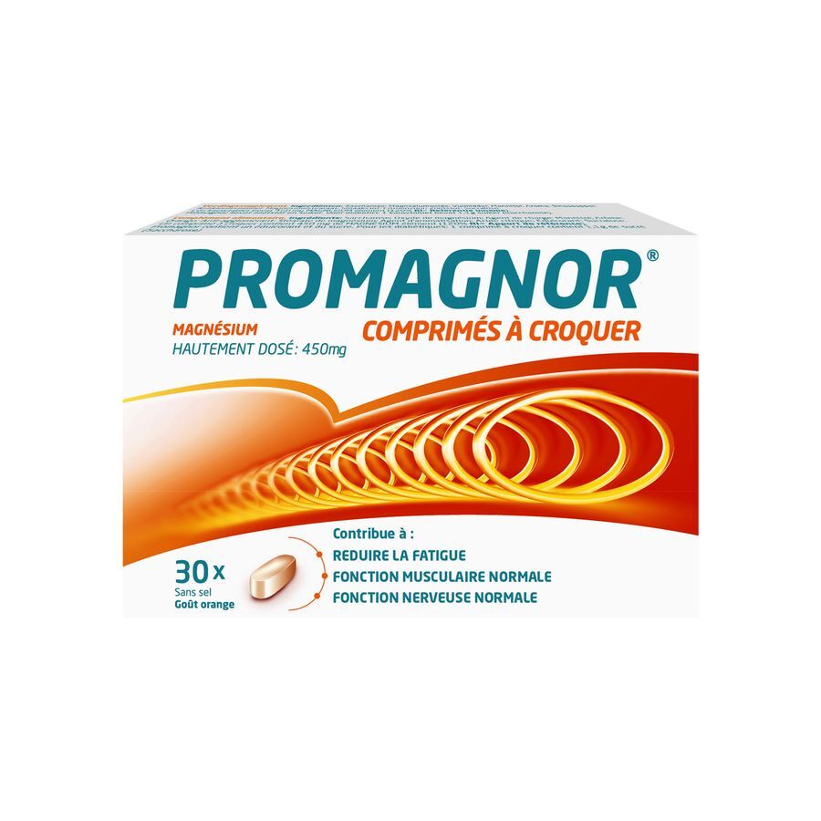 Promagnor magnesium 450mg kauwtabletten 30st kopen? | Multipharma.be