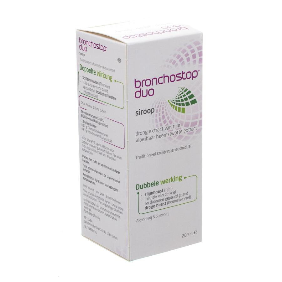 Achetez Bronchostop sirop 200ml en ligne ? | Multipharma.be