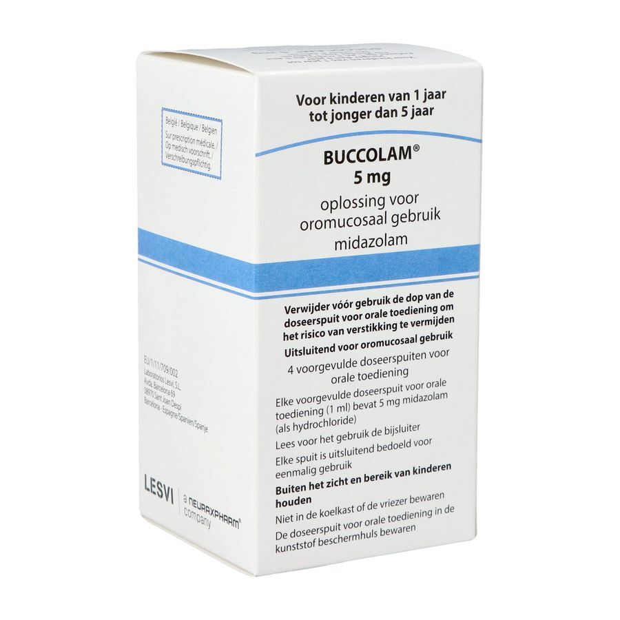 Buccolam 5,0mg or opl 4 voorgev dos spuit 1,0ml kopen? | Multipharma.be