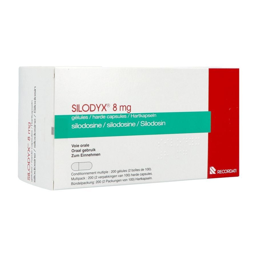 Silodyx 8mg harde capsules 200st kopen? | Multipharma.be