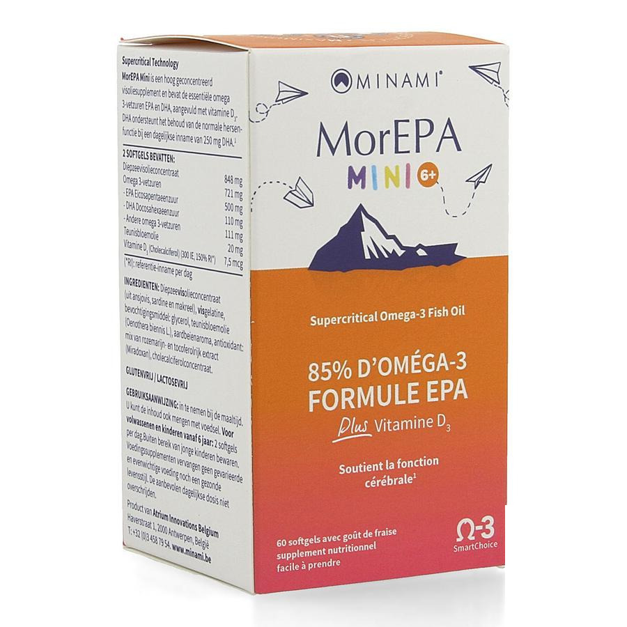 Minami morepa mini smart fats pot caps 60 kopen? | Multipharma.be