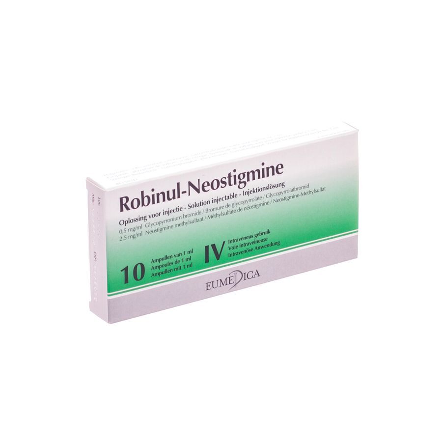 Achetez Robinul neostigmine amp 10x1ml en ligne ? | Multipharma.be