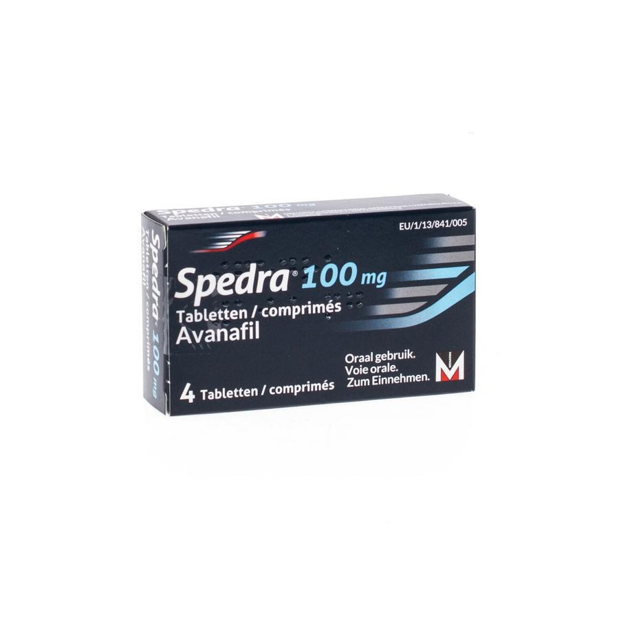 Spedra 100mg tabl 4 x 100mg kopen? | Multipharma.be