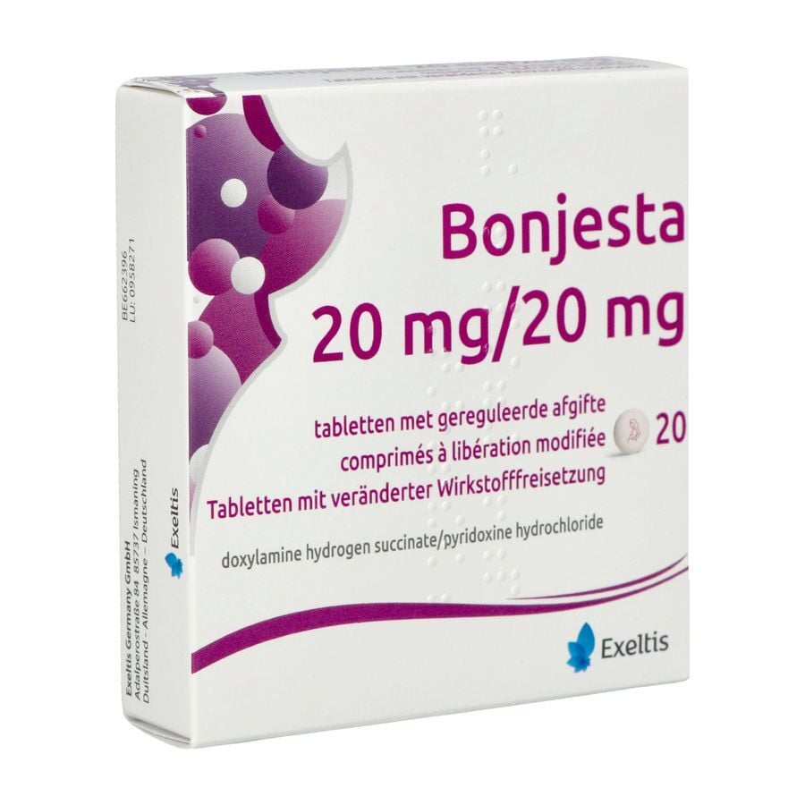 Bonjesta 20mg/20mg tabl gereguleerde afgifte 20 kopen? | Multipharma.be